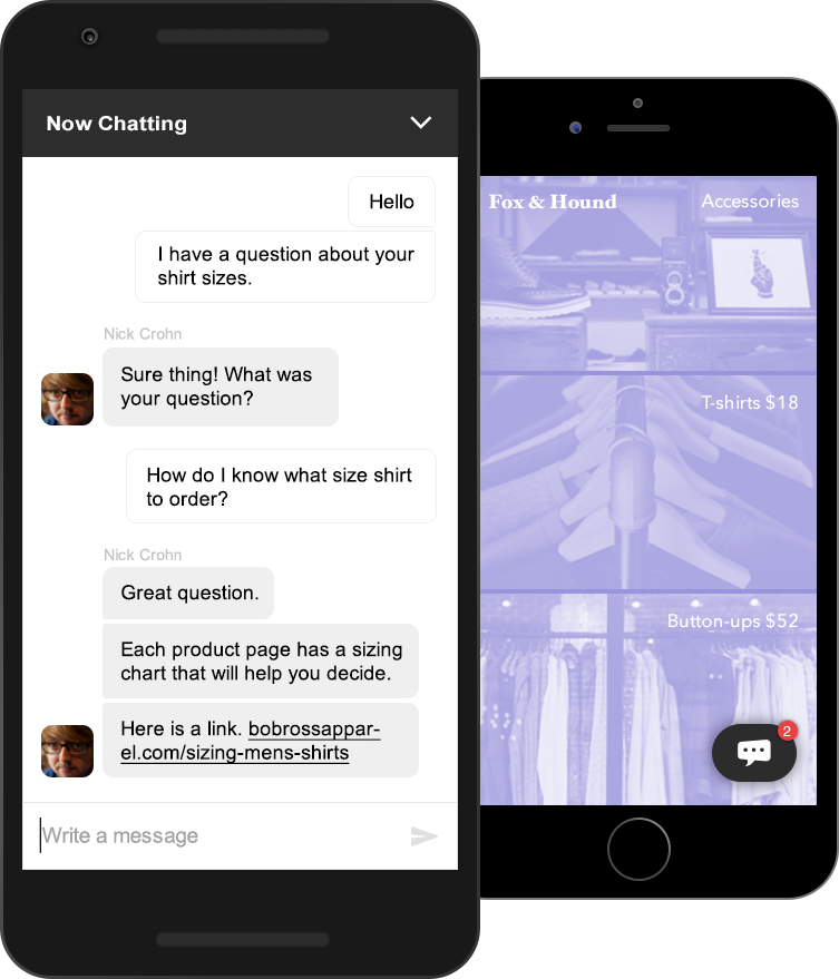 It’s a phone! It’s a chat! It’s a mobile live chat! How to use Olark to ...